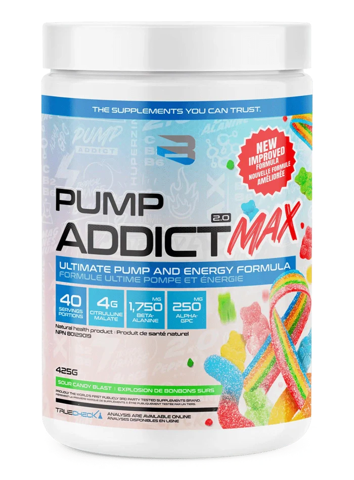 Believe Pump addict Max – Lethbridge Supplements and Vitamins