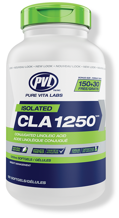 PVL Isolated CLA, 180 capsules – Lethbridge Supplements and Vitamins